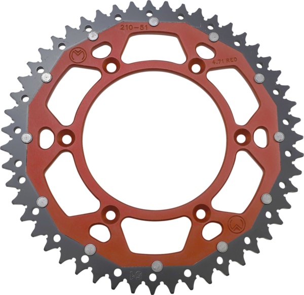 MOOSE RACING - Dual Sprocket 51T - CRF250R CRF450R - Viborg MC Værksted