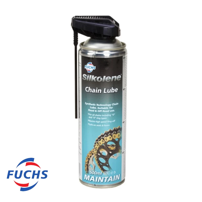 SILKOLENE Chain Lube kædespray 500ml x og o-ring | Køb Her